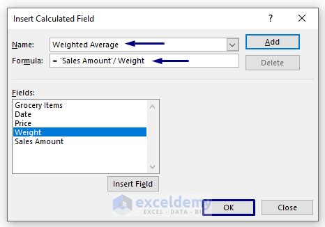 How To Calculate Weighted Average In Excel Pivot Table ExcelDemy