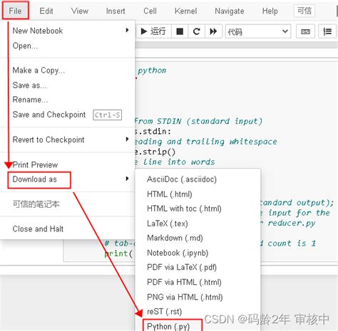 将jupyter文件 点ipynb转成 点py文件的方法 怎么将ipynb连接转成文件 csdn博客