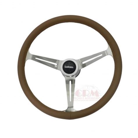 Volante Fusca Brasilia Variant 77 96 Mod Boxer Lotse Marrom CRM