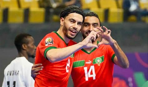 CAN 2024 de Futsal Maroc Zambie à quelle heure et sur quelle chaine