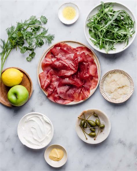 Bresaola Carpaccio Fedetheclumsychef