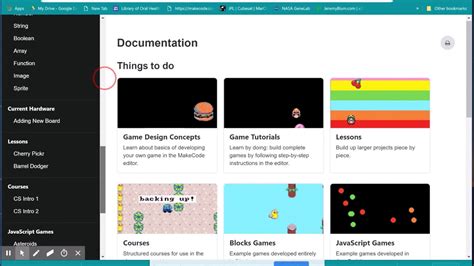 Arcade Makecode By Microsoft Documentation Youtube