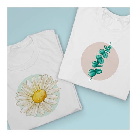 Diseños para sublimar Remeras Pack 180 Flores