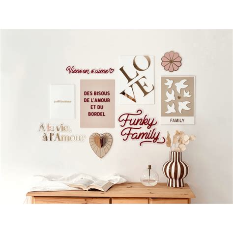 Affiche décorative citation décoration originale Print Your Love