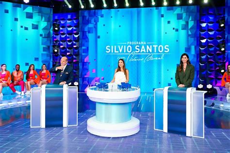 No Programa Silvio Santos Patricia Abravanel Recebe Marcelo De