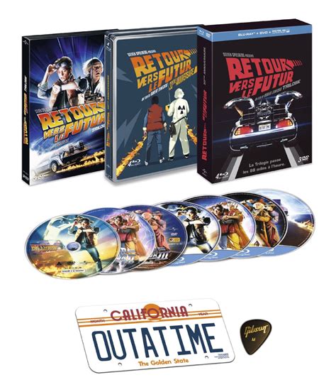 Retour vers le Futur toutes les éditions FR avec steelbook MAJ prix
