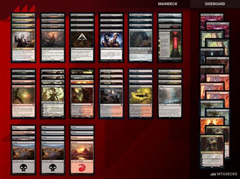 Standard Rakdos Midrange Deck By Albertogipsy MTG DECKS