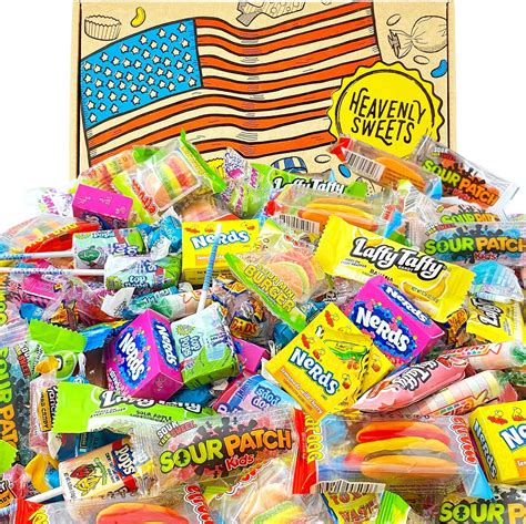 Caramelo Americano Caja Fiesta Dulces Americanos 100 Piezas Classic