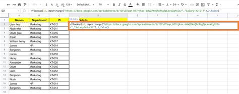 How To Vlookup From Another Sheet In Google Sheets Vlookup Between Two