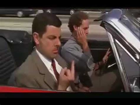 Mr Bean Middle Finger Scene Youtube
