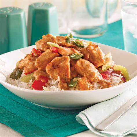 Sauté de poulet sauce aux arachides Les recettes de Caty