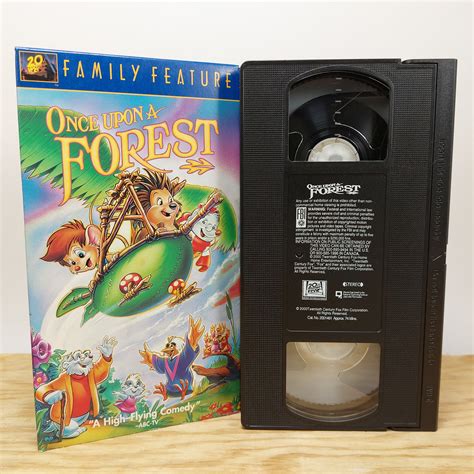 Once Upon A Forest Once Upon A Forest Vhs Vintage Vhs Once