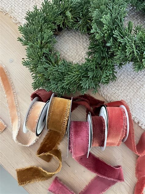 Hobby Lobby Mini Wreath Velvet Ribbon DIY Amanda Party Home