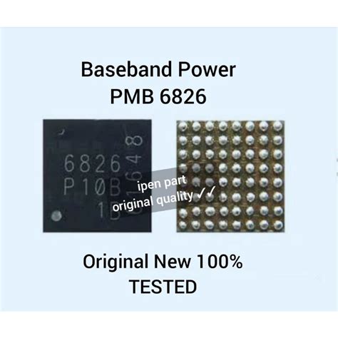 Jual IC PMB6826 Baseband Ip 7G 8 Plus 6826 Original New Tested PMB