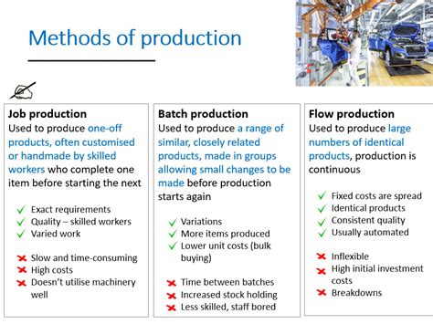 Difference Between Batch And Flow Production