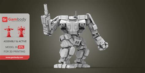 Mwo Awesome Stl Files For D Printing Gambody
