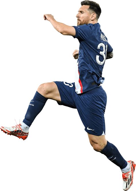 Lionel Messi Paris Saint Germain Football Render Footyrenders