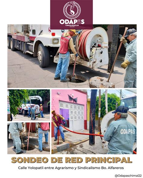 ODAPAS CHIMALHUACAN On Twitter SONDEO DE RED PRINCIPAL ODAPAS
