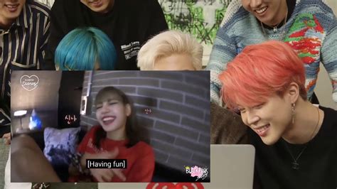 BTS REACTION BLACKPINK Singing battle ระหวาง ปอกแปกกบลซา YouTube