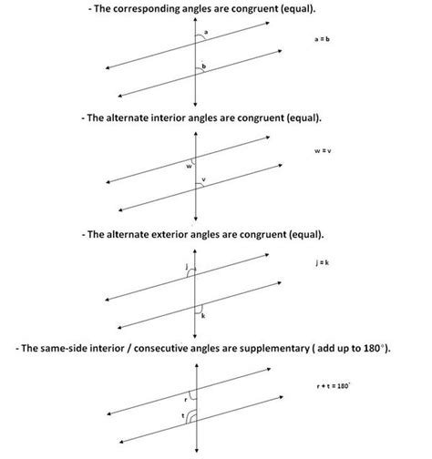Solving Angles In Transversals