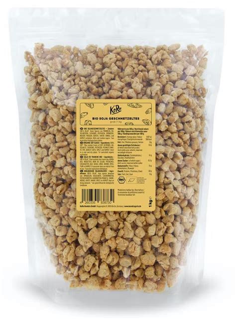 KoRo Bio Soja Geschnetzeltes Grob 1 Kg Piccantino Onlineshop