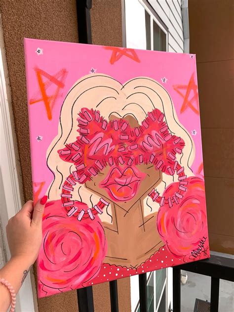 Gals In Glasses Dorm Art Dorm Paintings College Canvas Art