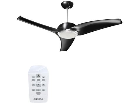Ventilador de Teto Controle Remoto Latina VT600 VT675 3 Pás 3