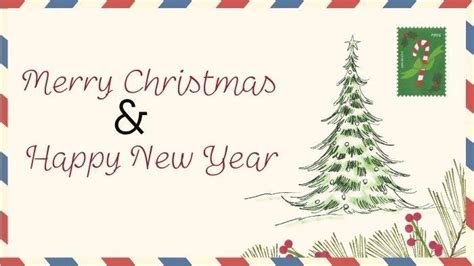 Kartu Ucapan Selamat Natal Dan Tahun Baru Untuk Keluarga