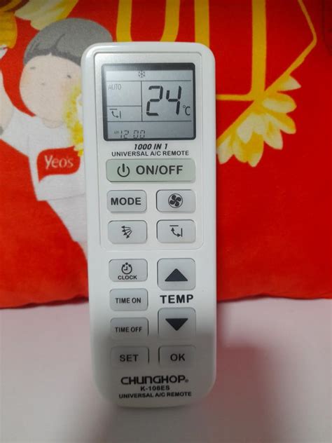 Chunghop Universal A C Remote Control K 108ES TV Home Appliances