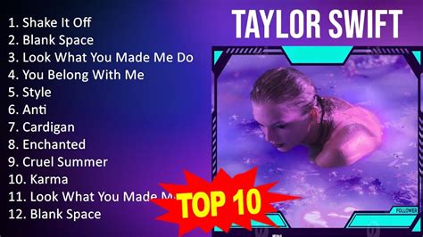 T A Y L O R S W I F T Mix Top Best Songs Greatest Hits