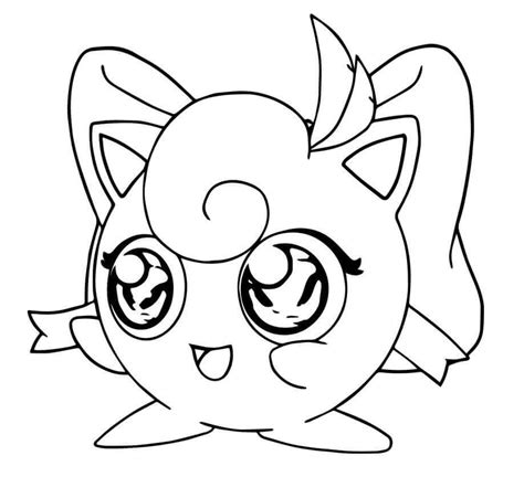 Folhas De Pok Mon Jigglypuff Para Colorir P Ginas Para Colorir The
