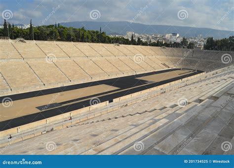 El Famoso Estadio Panathenaic En Atenas Grecia Imagen De Archivo