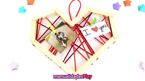 Ideas De San Valent N Con Palitos De Helado Manualidades Play