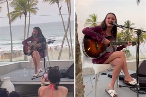 La Cantante Venezolana Joaquina Sorprendi A Sus Fan Ticos Con