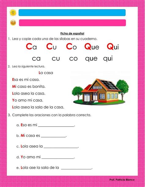 Palabras Con Ca Co Cu Que Qui Educamundo Recursos Educativos FD8 In