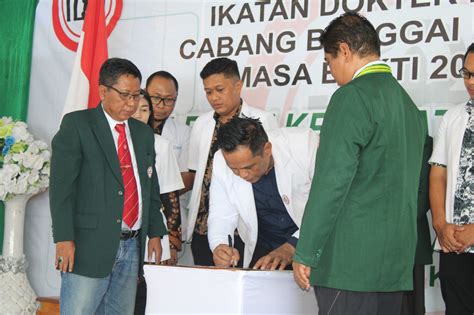 Pj Bupati Bangkep Ihsan Basir Hadiri Pelantikan Ikatan Dokter