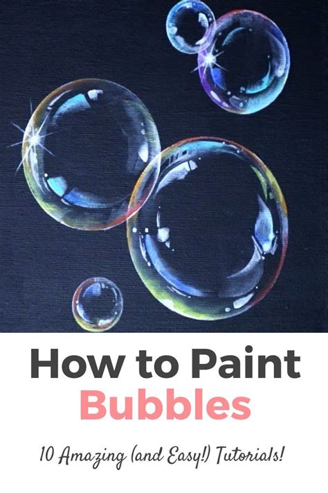How To Paint Bubbles Amazing And Easy Tutorials Artofit