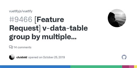Feature Request V Data Table Group By Multiple Columns Issue