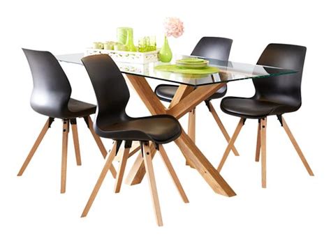 Esstisch Agerby X Glas Eiche Jysk
