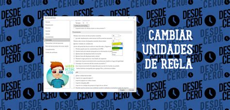 Cómo Cambiar las Unidades de Regla en Word Muy Fácil
