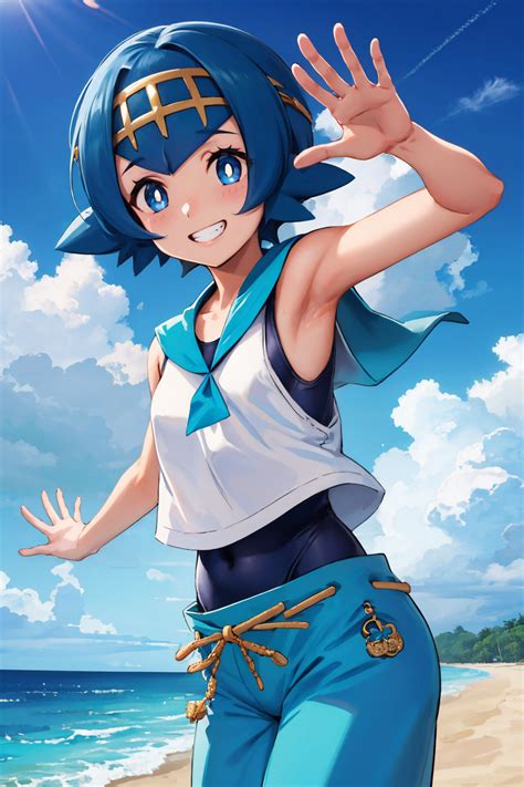 AI Art LoRA Model Lana スイレン Pokemon Sun and Moon LoRA PixAI