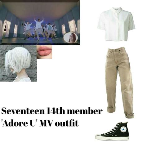 Adore U Seventeen Khaki Pants Bts Mv Pantsuit Inspired Outfits