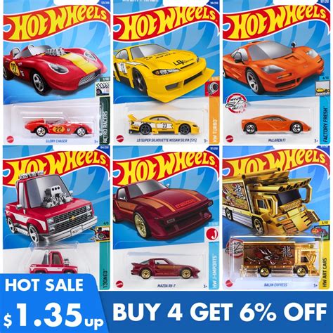 Oryginalny Hot Wheels 72 styl Mini samochód Diecast 1 64 Metal samochód