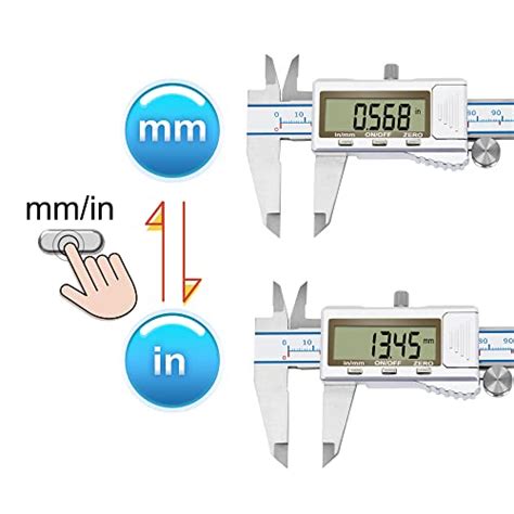 Digital Calipers DITRON Electronic Caliper 6 Inch Micrometer