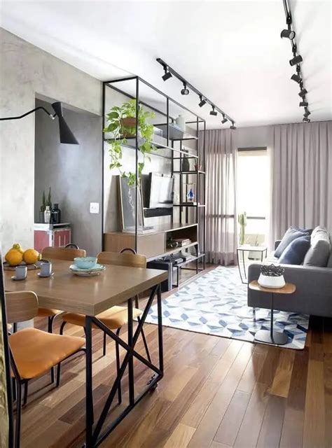 Sala de Estar e Jantar Integrada Confira 20 Inspirações Incríveis