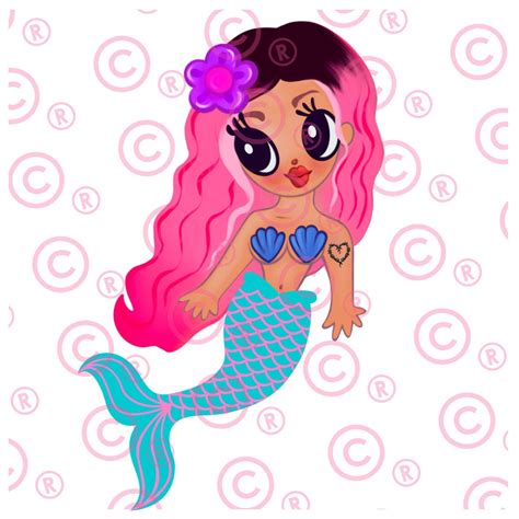 Tomorrow Will Be Beautiful Mermaid Pink Karol G Digital Etsy