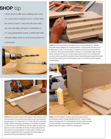 Tall Storage Cabinet Plans WoodArchivist
