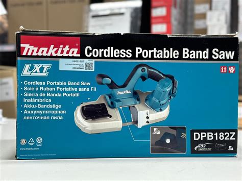 Makita DPB182Z 18V LXT Li Ion Cordless Portable Band Saw Body With One