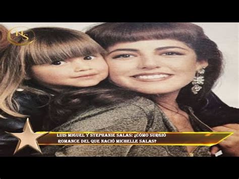 Luis Miguel y Stephanie Salas Cómo surgió romance del que nació