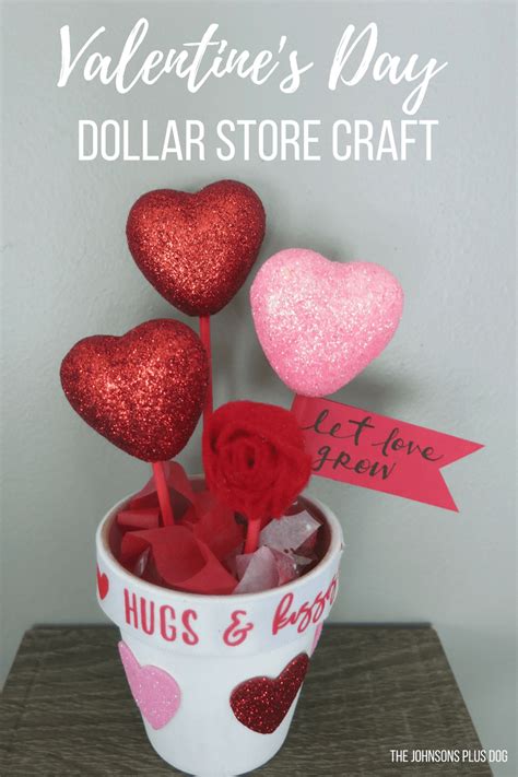 Cheap Easy Dollar Store Valentine S Day Crafts Which Are Totally